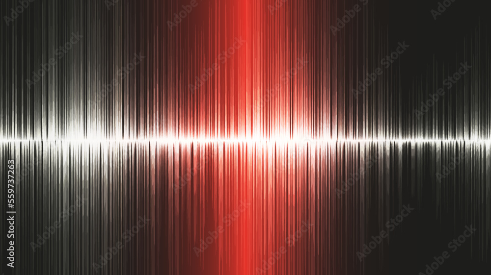 Stock-Vektorgrafik „Black And Red Sound Wave Background,technology and ...