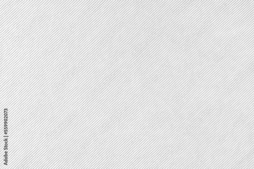 Texture background of velours white fabric. Upholstery velveteen texture fabric, corduroy ...