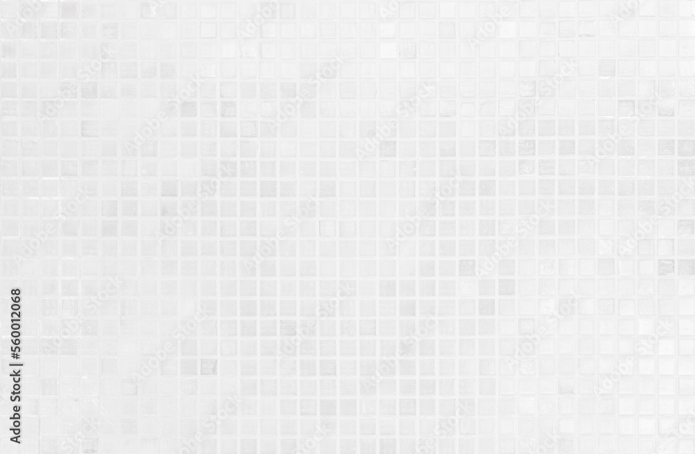 White tile checkered background bathroom floor texture. Ceramic wall ...