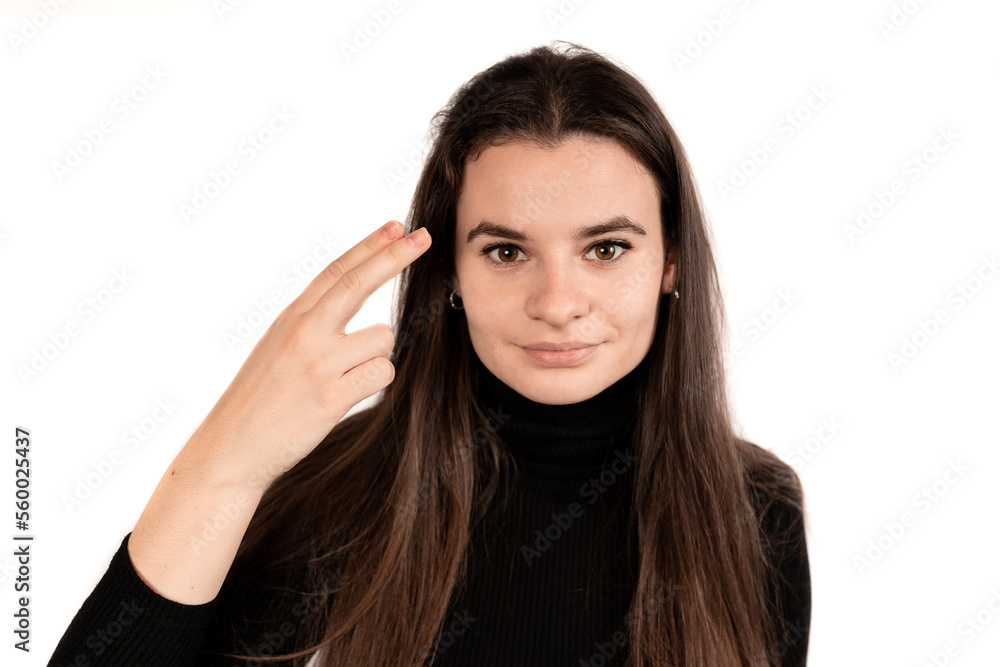Stock-Foto „ gesture in sign language understand, Sign Language is a ...