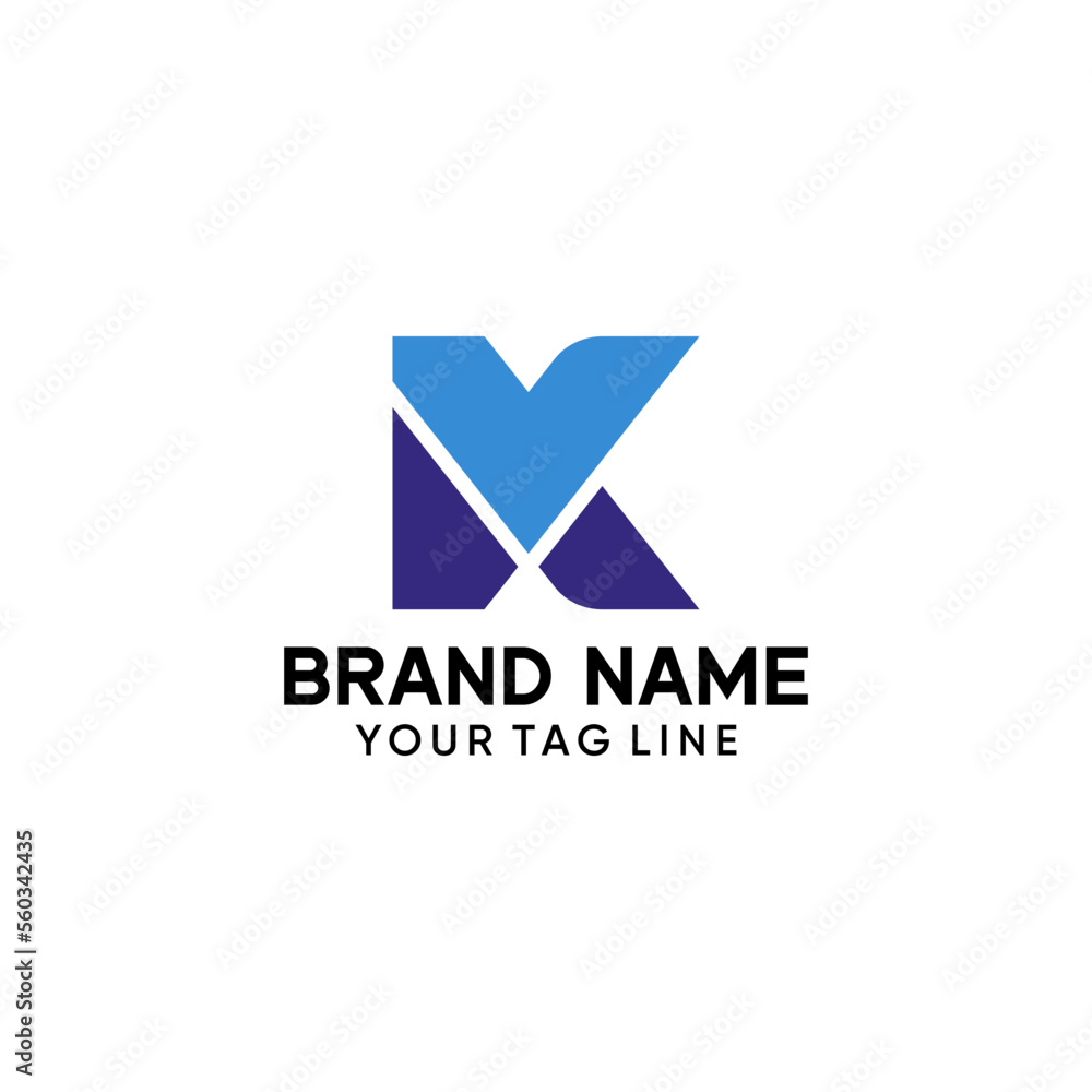 Letter K logo concept Stock Vector | Adobe Stock