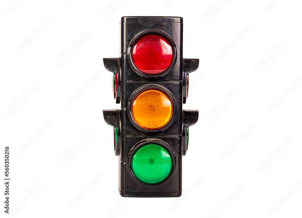 traffic lights on isolated no background png. Stock Photo | Adobe Stock