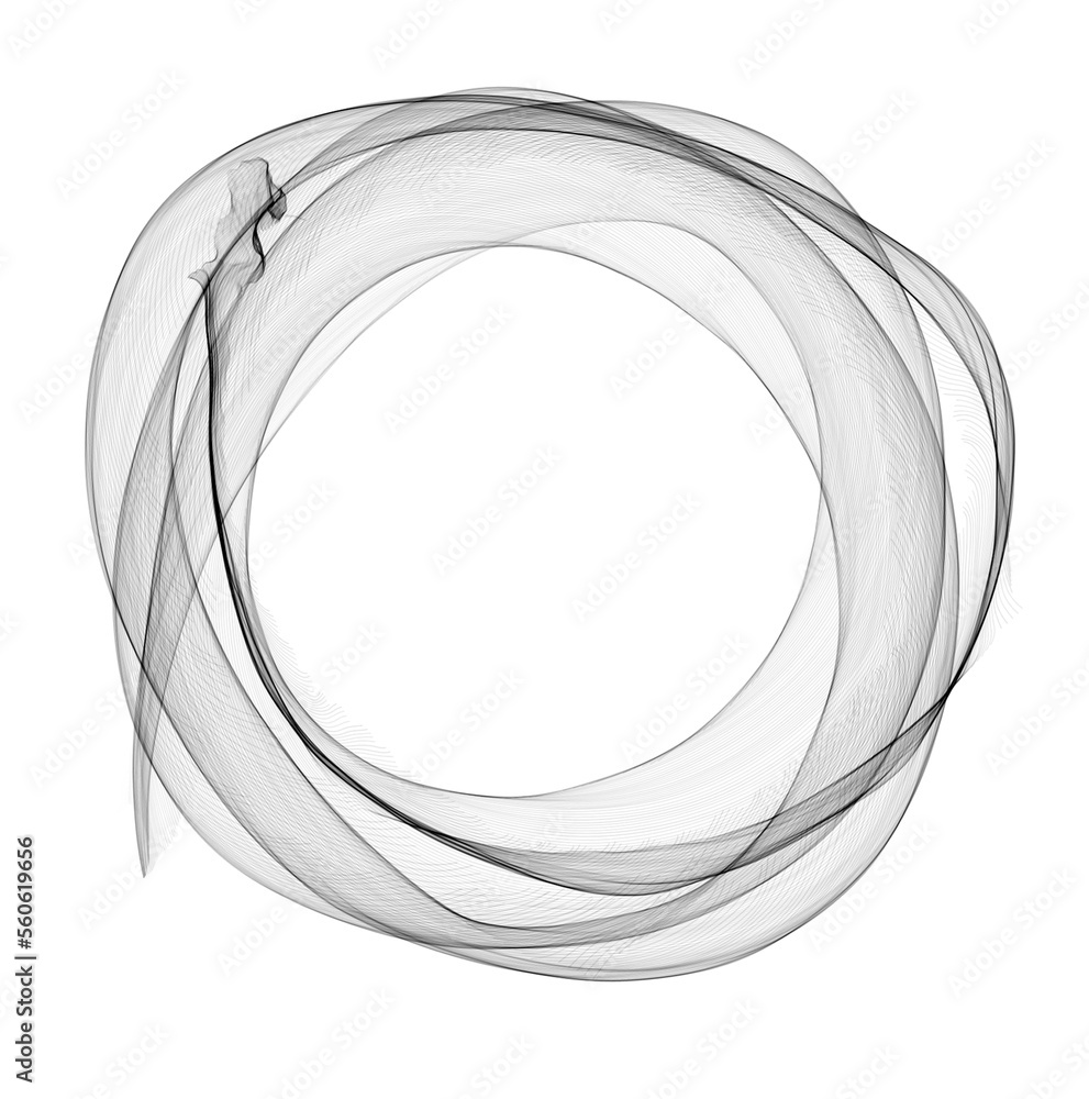 Stock-Illustration „Abstract black puffs of smoke swirl overlay on ...