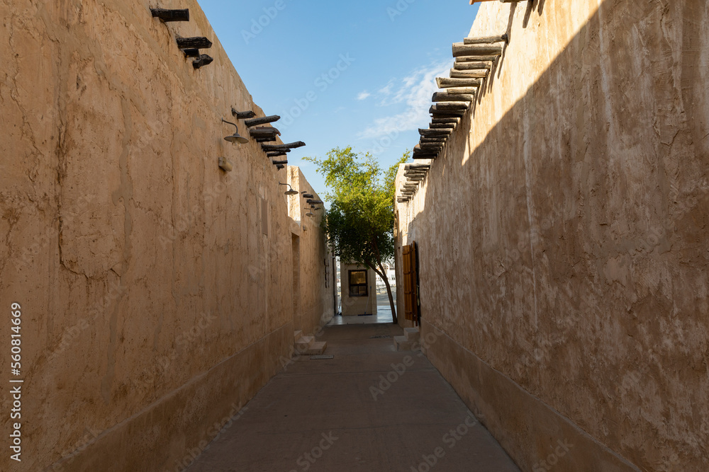 The old Al-Wakra market is one of the beautiful tourist places that ...