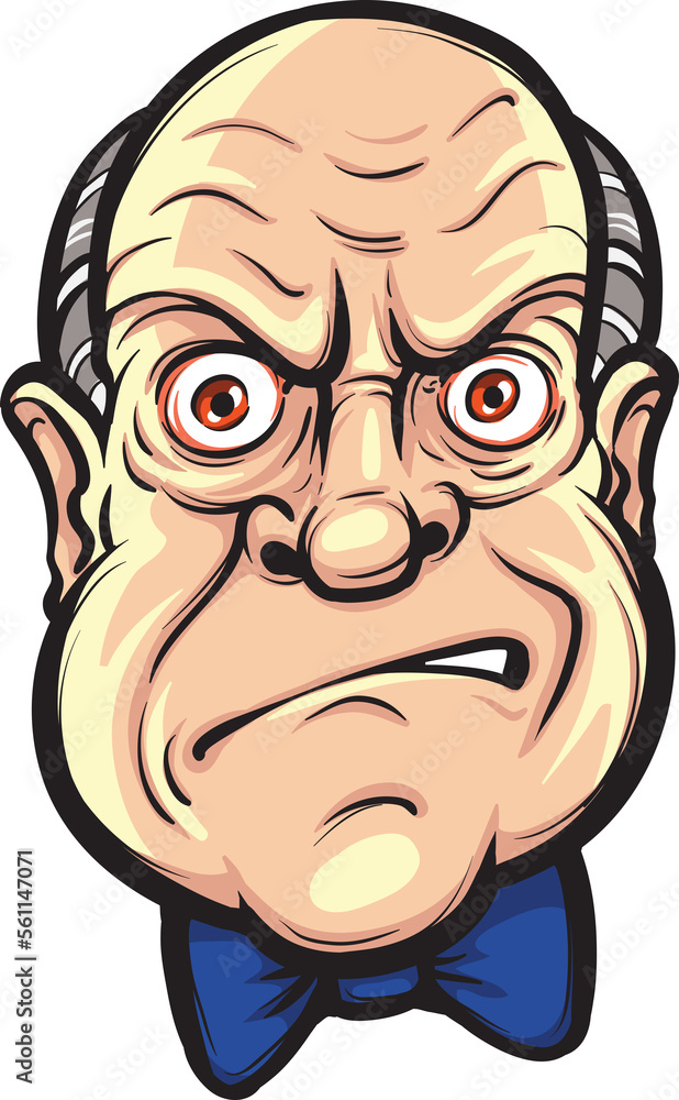 angry boss face - PNG image with transparent background Stock ...