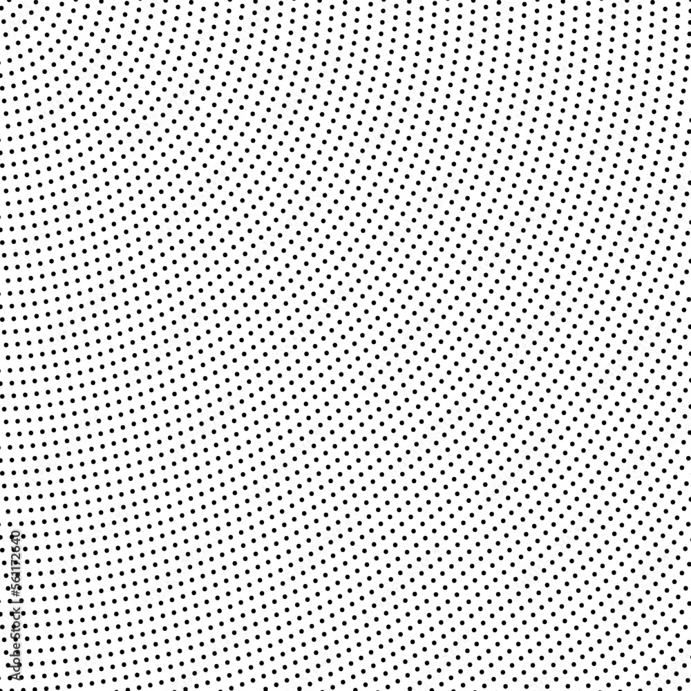 Halftone dotted comic texture. Radial pattern background. Black and ...