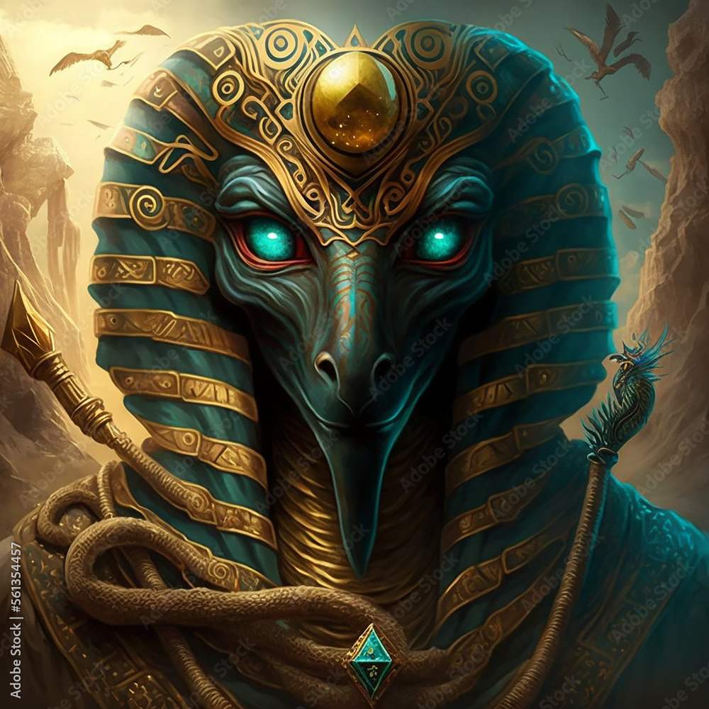 Ancient Egyptian mythology. Apophis, the ancient Egyptian mythological ...