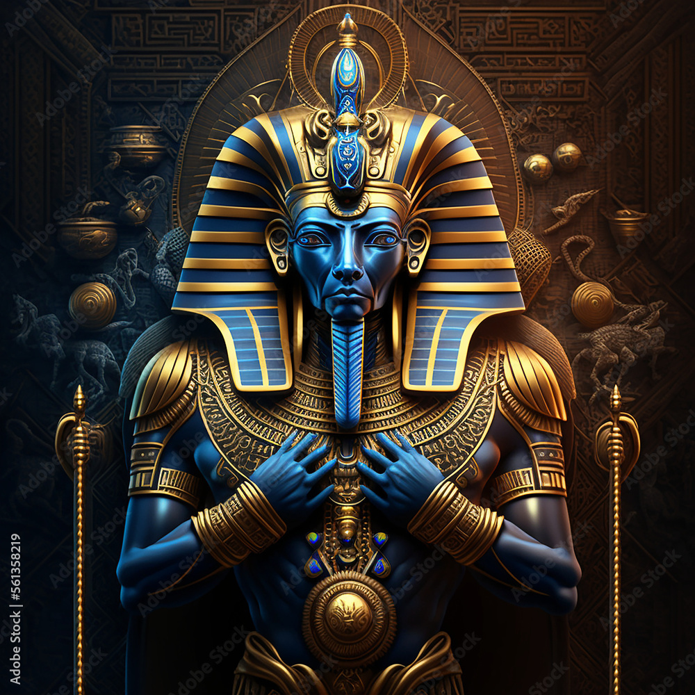 Ancient Egyptian mythology. Amun, the ancient Egyptian mythological god ...