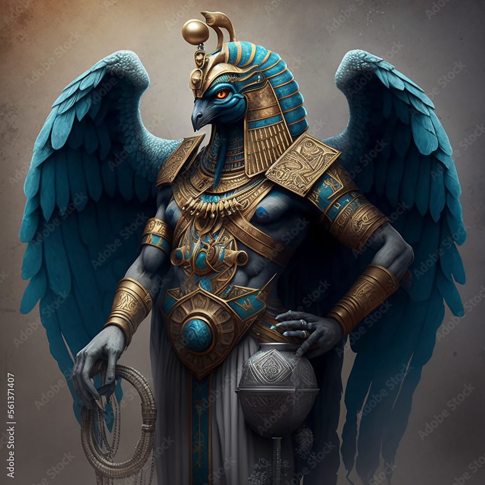 Ancient Egyptian mythology. Banebdje, the ancient Egyptian mythological ...