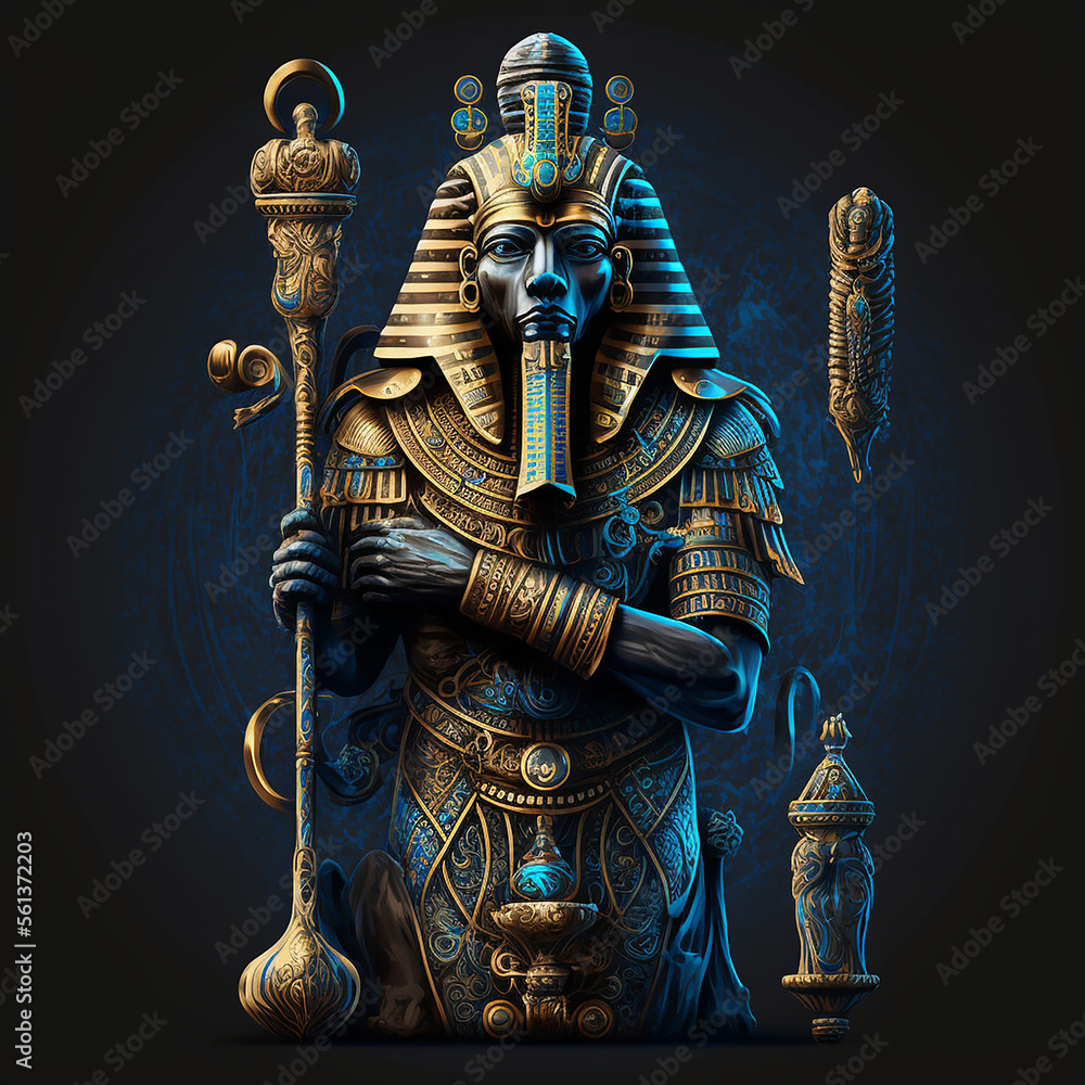 Ancient Egyptian mythology. Ptah, the ancient Egyptian mythological god ...