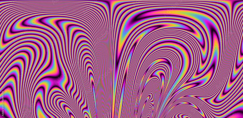 Ilustración de Stock Texture of a glitched TV screen with wavy and ...