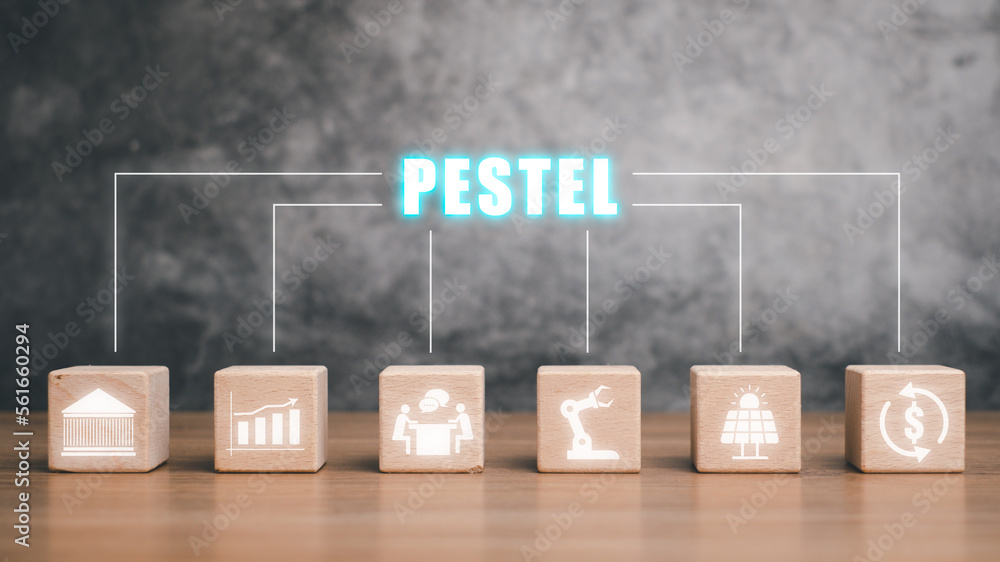 PESTEL analysis concept, political, economic, socio-cultural ...