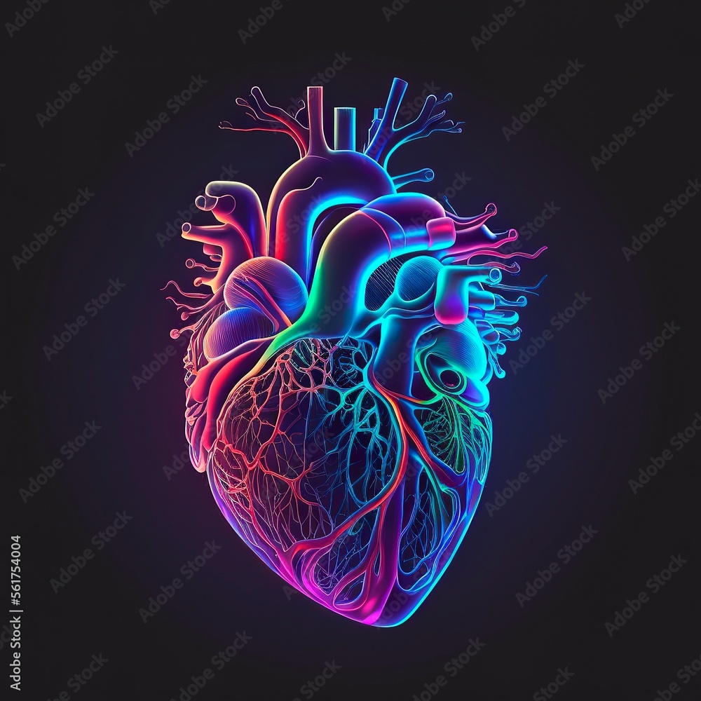 Human health medical. Outline vector illustration of body part organ ...