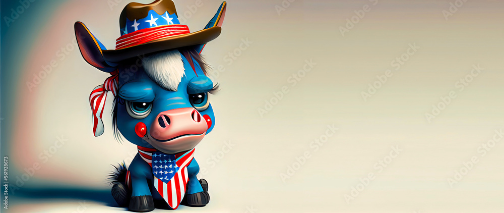 political character created by generative AI to represent American two ...