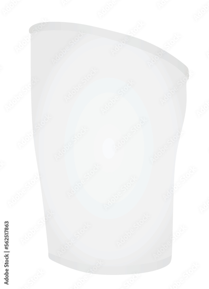 Thigh groin sleeve. vector illustration Stock Vector | Adobe Stock