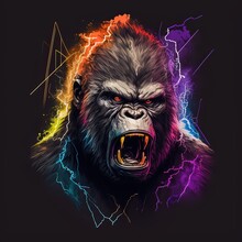 Angry Gorilla Free Stock Photo - Public Domain Pictures
