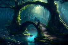 Fantasy Bridge Free Stock Photo - Public Domain Pictures