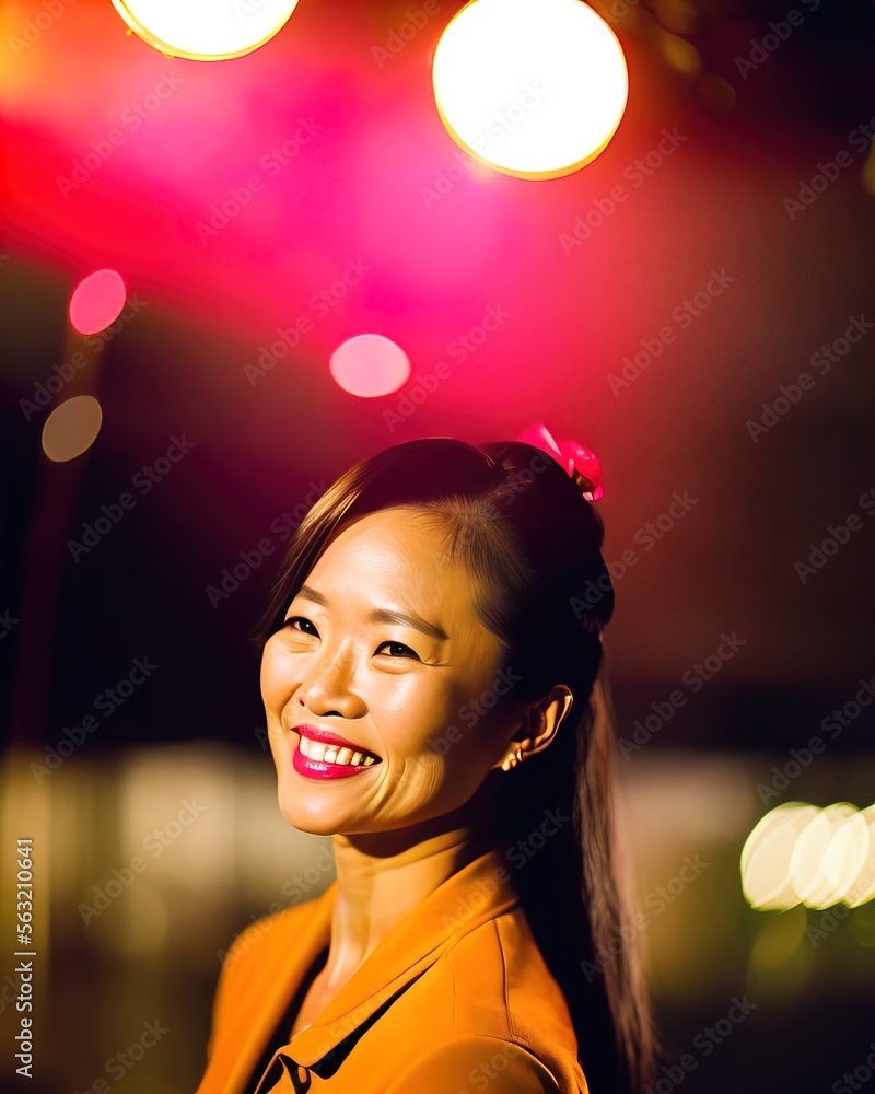 Chinese Woman in the night, Women’s History Month, Celebrating the ...