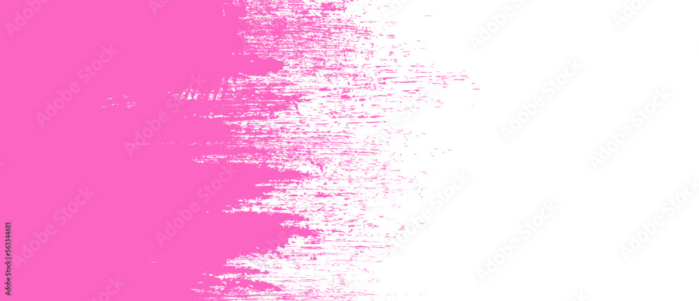 Pink brush stroke background. Pink ink splash on backdrop. Brush ...