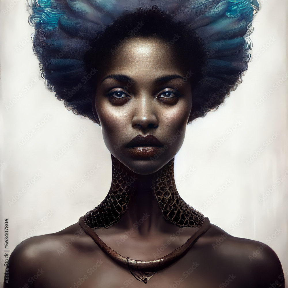 Portrait of a Vampiric Mermaid. [Fantasy / Historic / Horror Character ...
