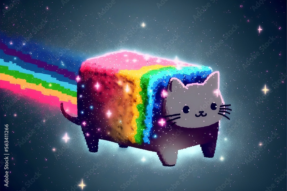 Nyan Cat Regenboogpad Nyan Cat! [Official] YouTube