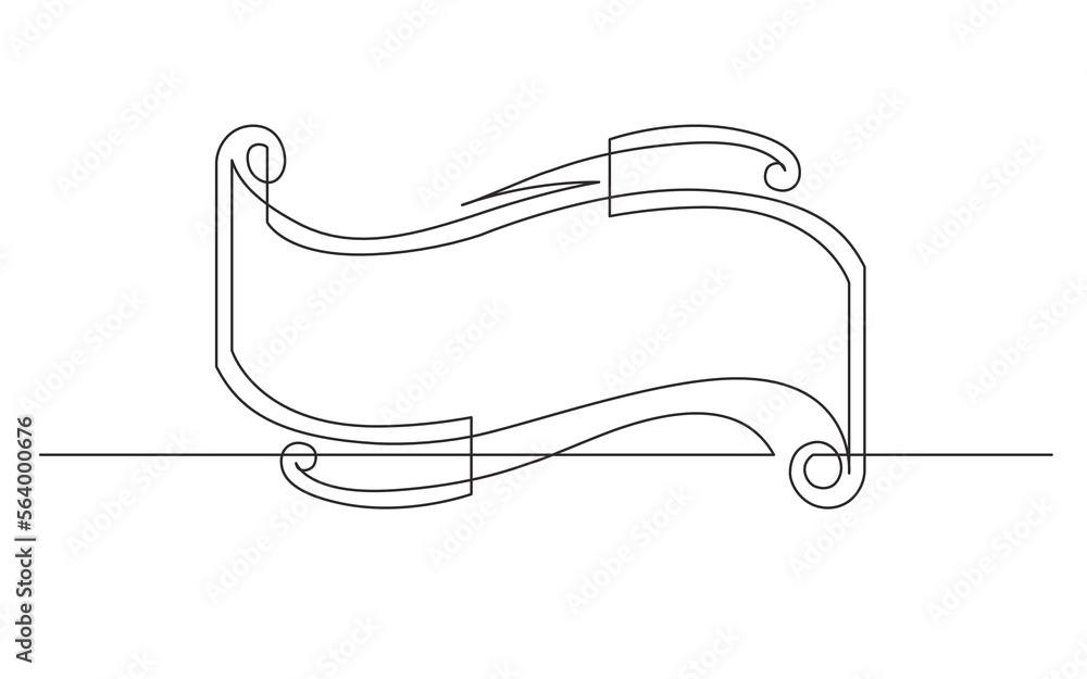 Vector de Stock continuous line drawing vector illustration with FULLY ...