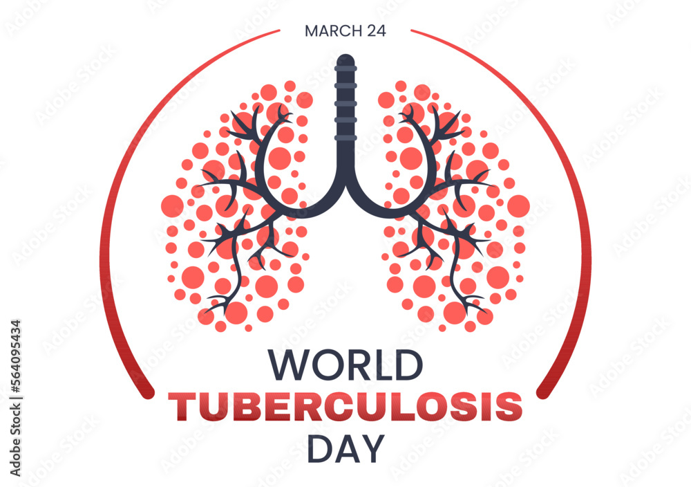 World Tuberculosis Day on March 24 Illustration with Pictures of the ...