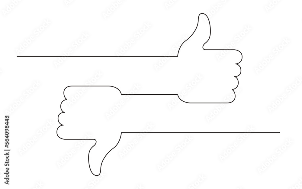 continuous line drawing vector illustration with FULLY EDITABLE STROKE ...