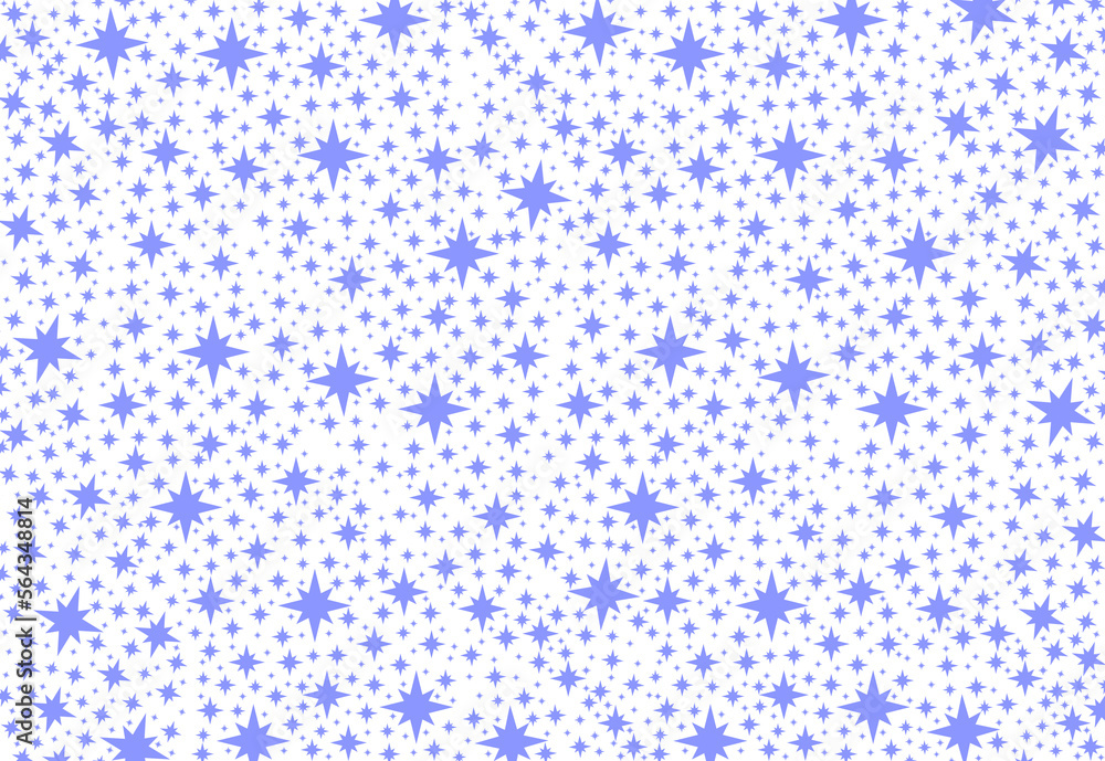 Blue stars background illustration on a transparent background png ...