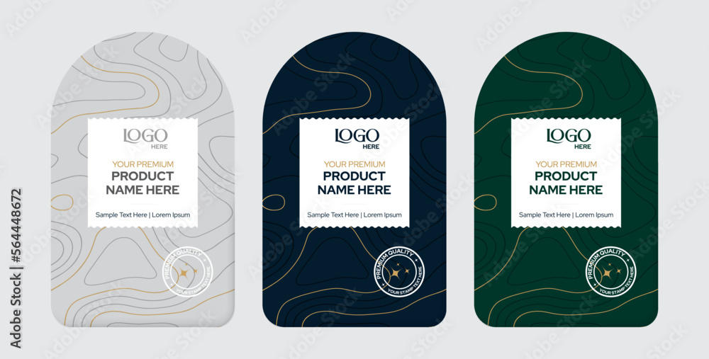 Premium Chocolate label design coffee product wine labels perfume label ...