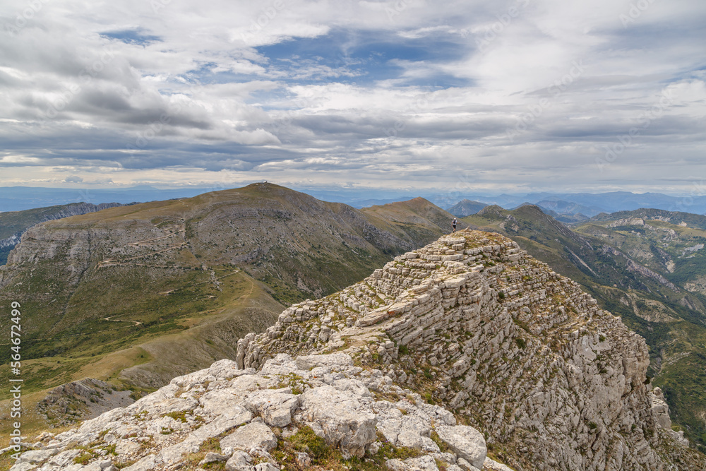 Randonnée sur le cime de Cheiron par Gréolières, Préalpes de Grasse ...
