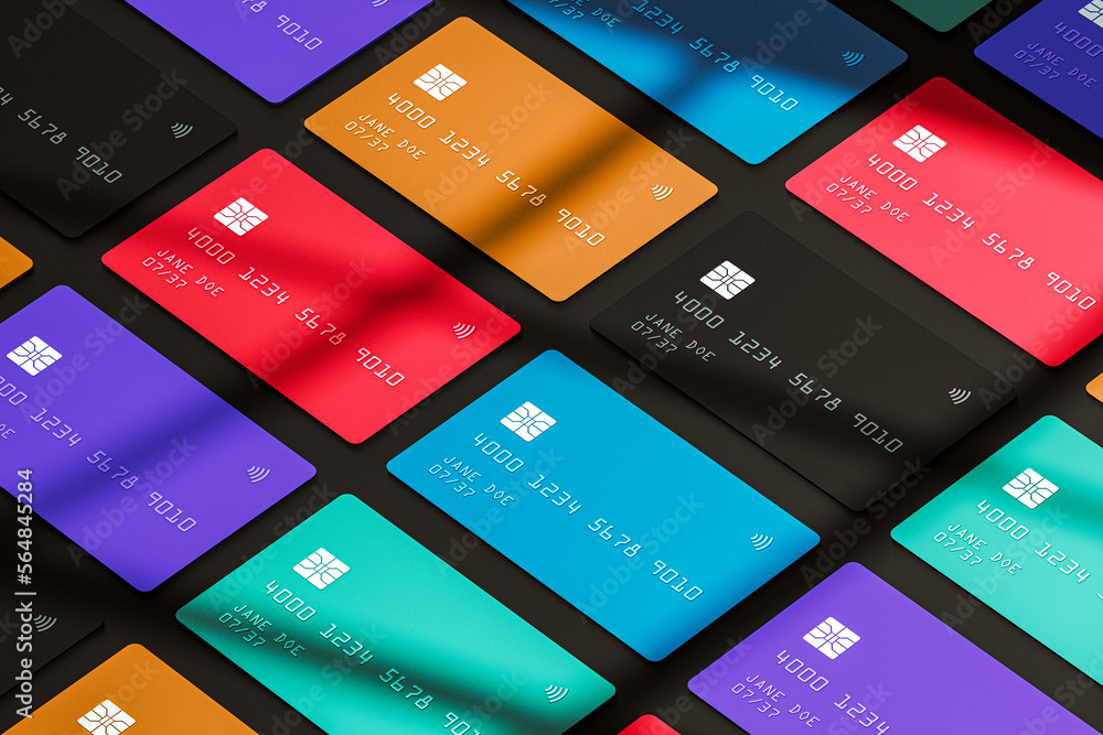 Business Credit Cards Stock Photo | Adobe Stock