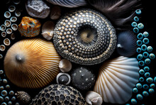 Seashell Collection Close-up Free Stock Photo - Public Domain Pictures