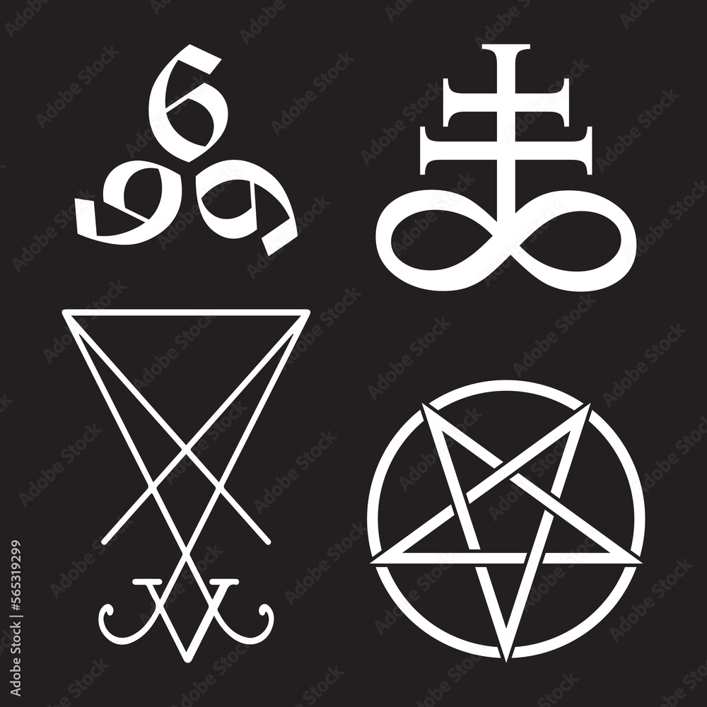 Satanic Cross Tattoos