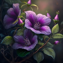 Purple Flower Power Free Stock Photo - Public Domain Pictures