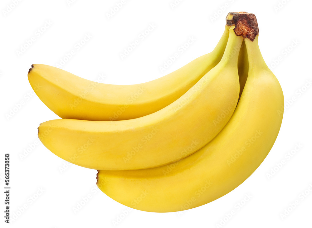 Bunch of delicious bananas cut out Stock Photo | Adobe Stock