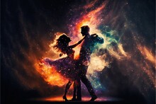 Couple, Lovers, Romance, Planets Free Stock Photo - Public Domain Pictures