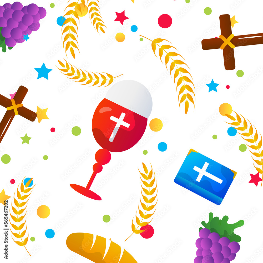 Holy Saturday Illustration Stock Illustration Adobe Stock