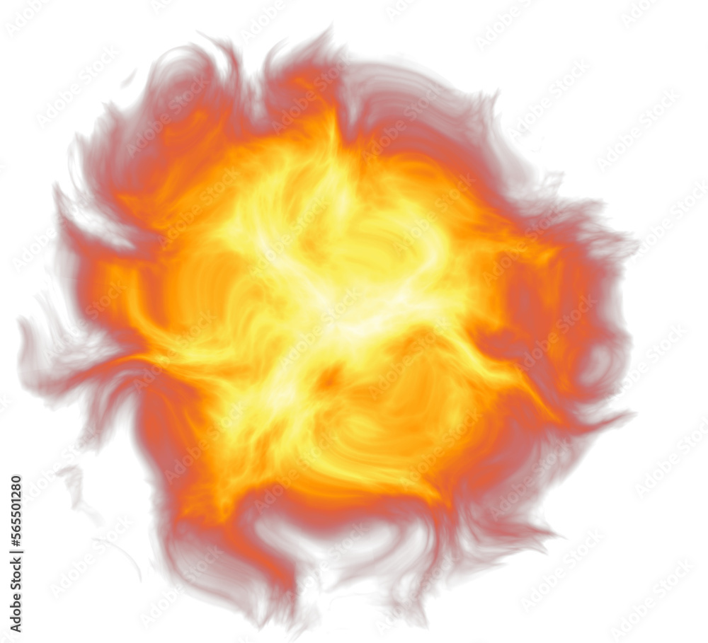 FIREBALL ILLUSTRATION TRANSPARENT BACKGROUND Stock Illustration | Adobe ...