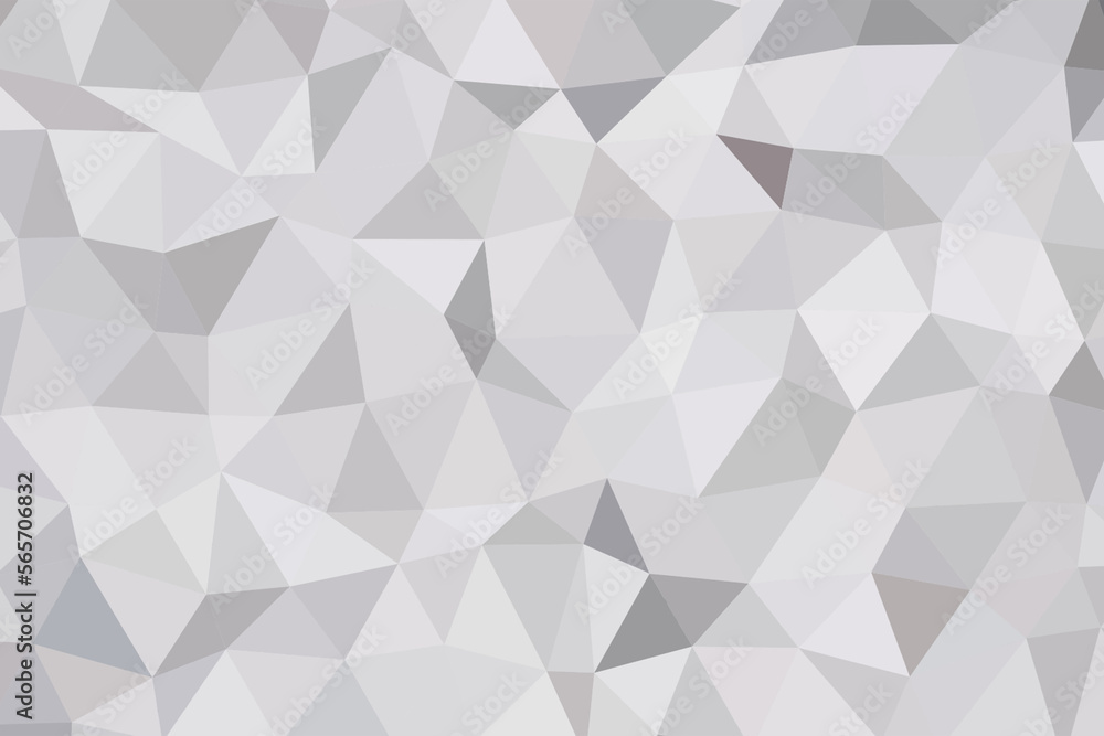 Abstract low poly monochrome gray background. Geometric texture Stock ...