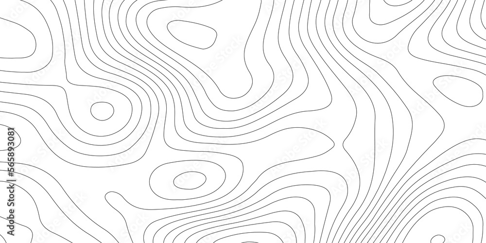 Topographic contour map. Vector cartography illustration. Topography ...
