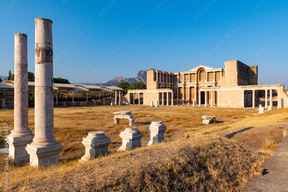 Sardis was the capital of the flourishing Lydian kingdom of the 7th ...