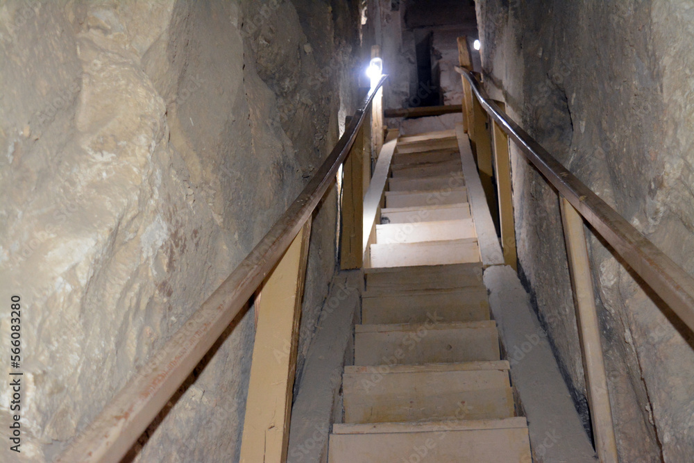 Stock-Foto „Giza, Egypt, January 26 2023: Details of the interior ...