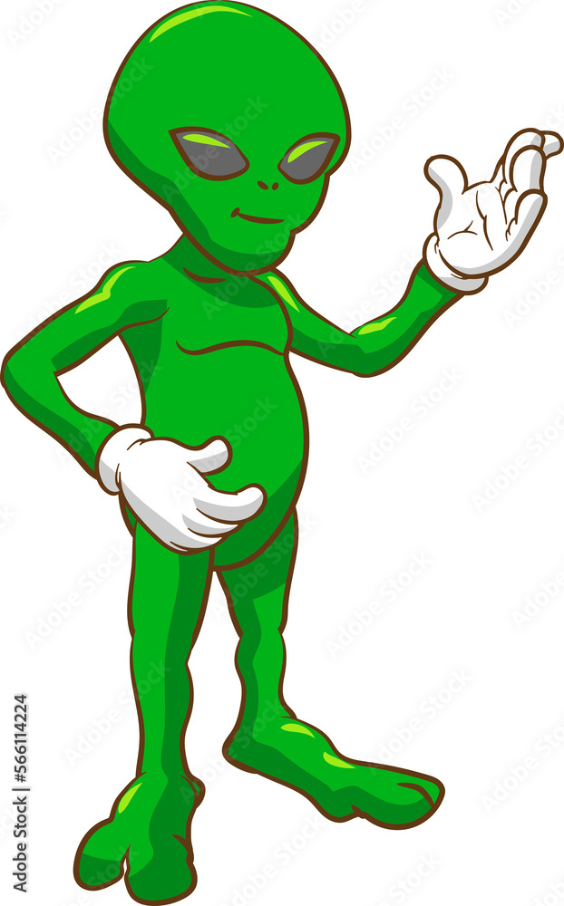 Alien png graphic clipart design Stock Illustration | Adobe Stock