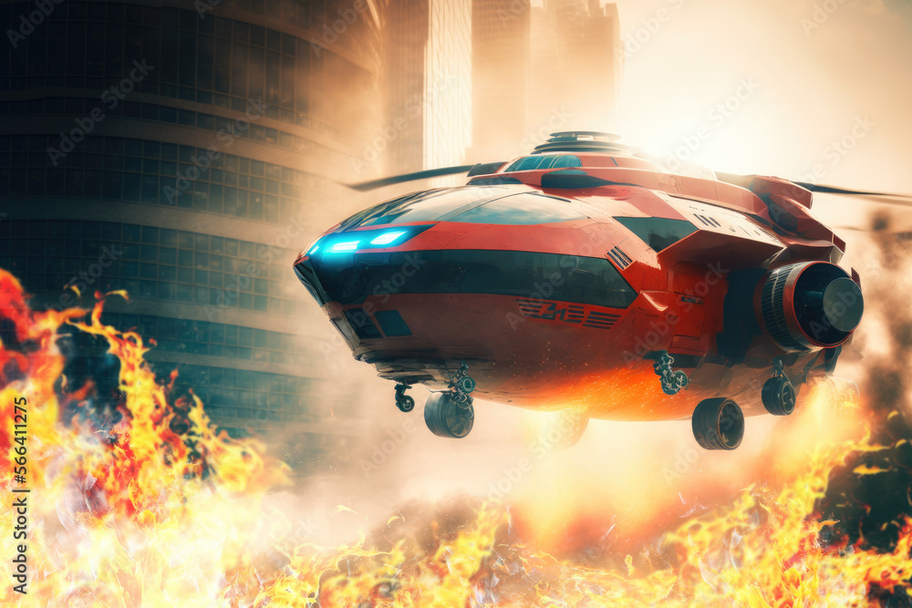 Future of Aerial Firefighting vehicle, Air Firefighter Unit ...