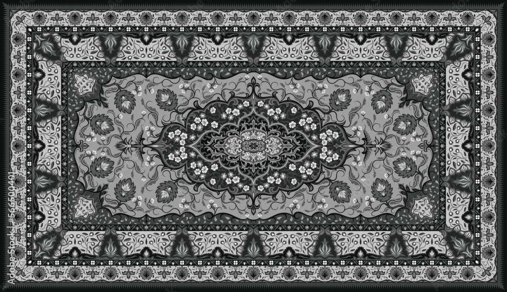 Persian carpet texture. Abstract tribal modern ornament background ...