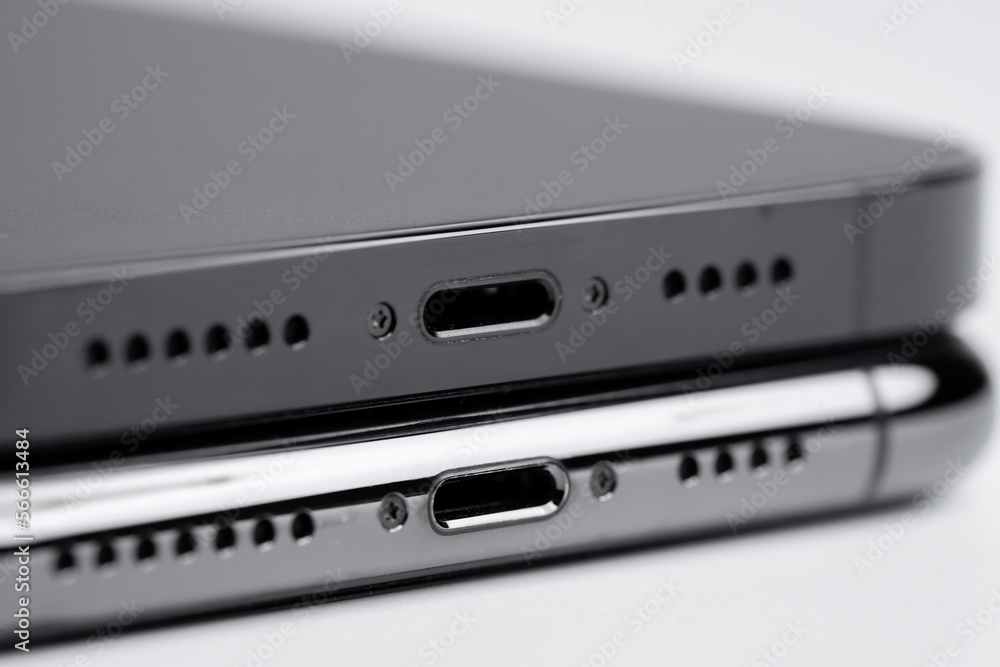 PENANG, MALAYSIA - OCT 10, 2022: Apple iPhone 14 Pro Max vs iPhone 11 ...