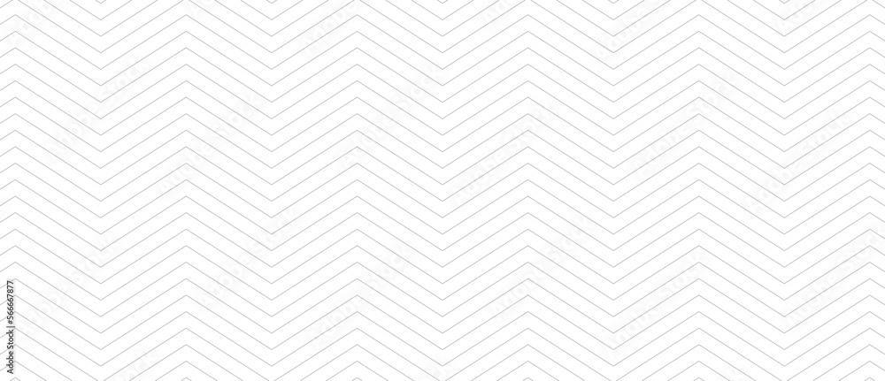 Seamless line pattern on white background. Modern chevron lines pattern ...