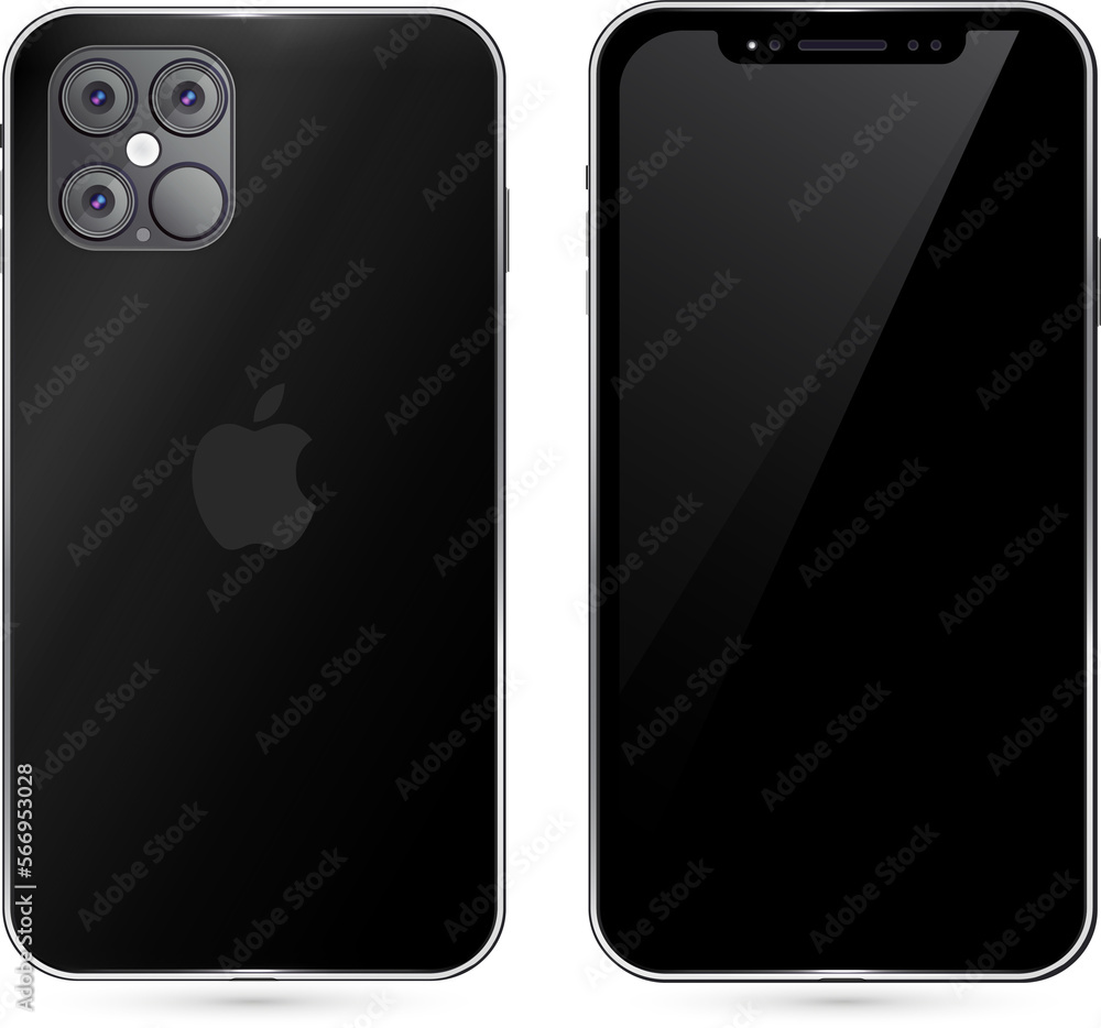 Apple iPhone 12, 12 Pro. Png, Smart phone. Touch screen. Smartphone of ...