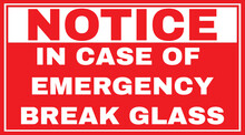 In Case Of Emergency Sign Free Stock Photo - Public Domain Pictures